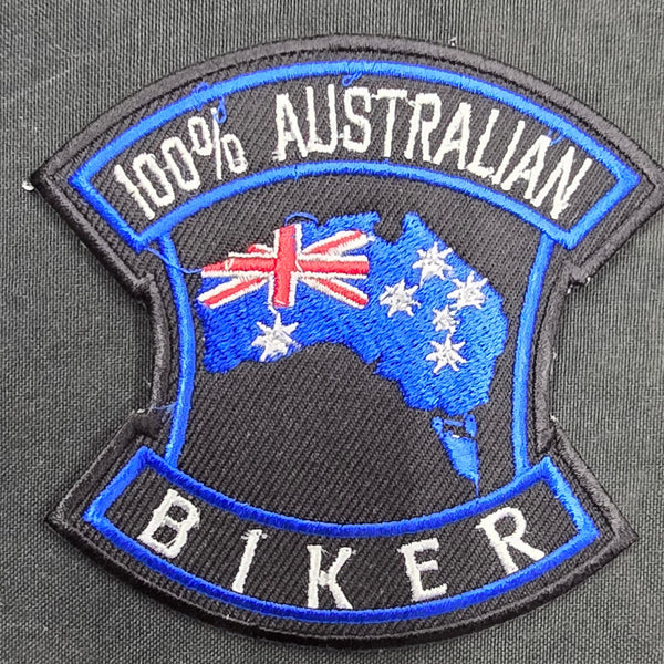 ML189410 100% AUSTRALIAN Embroidered Patch 4"X3" | HighwayLeather