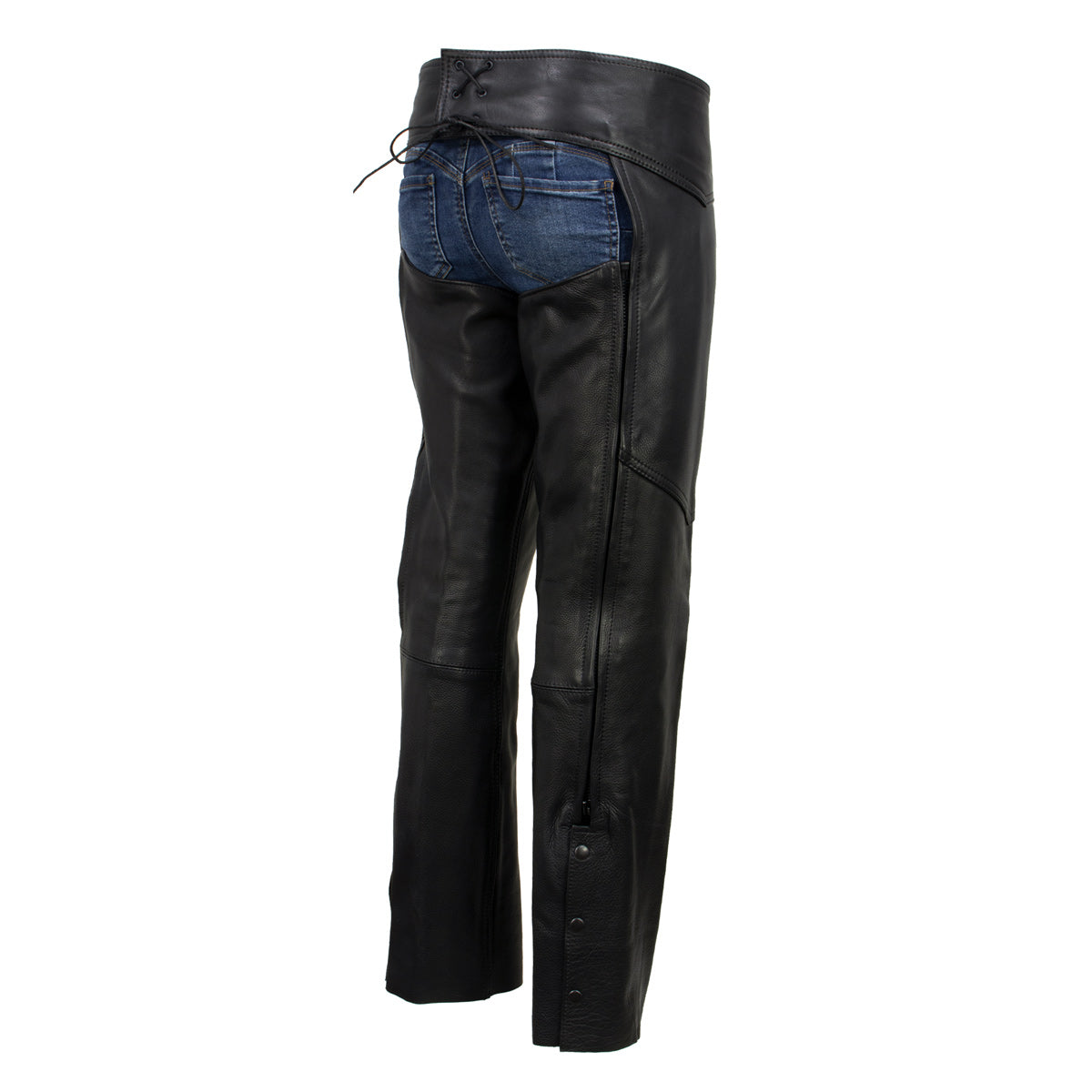 Hot Leathers CHL5001 USA Made Women's 'Shade' Black Premium Leather Mo ...