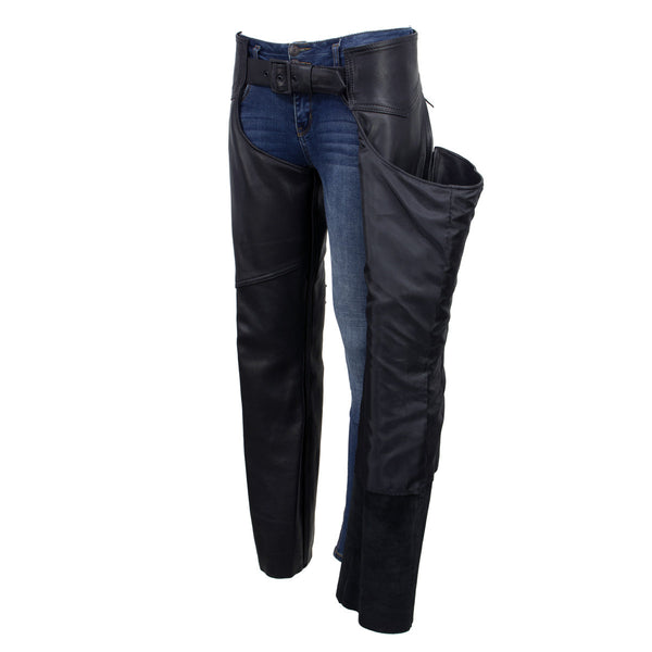 Hot Leathers CHL5001 USA Made Women's 'Shade' Black Premium Leather Mo ...
