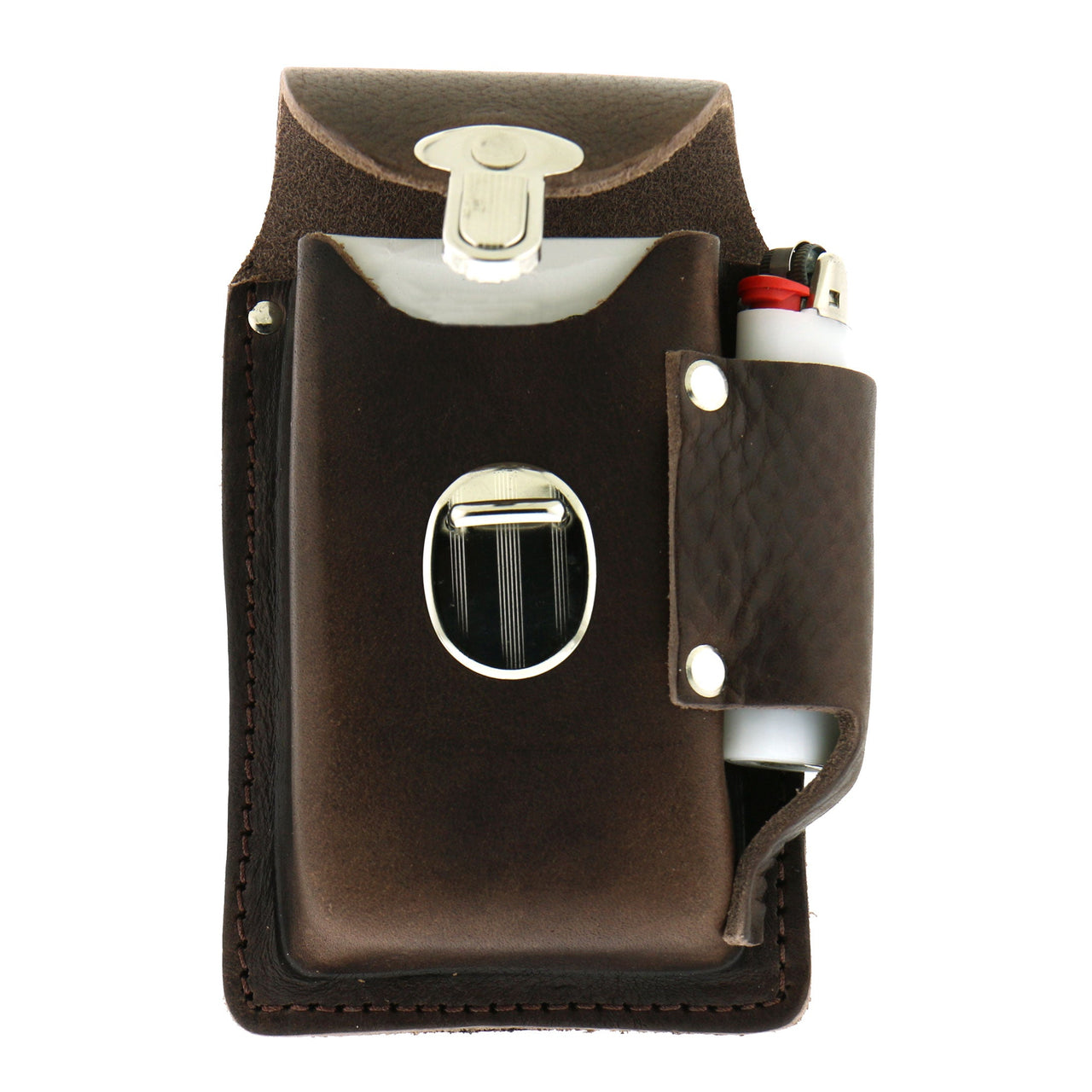 Hot Leathers CSB1010 Cigarette Case with Lighter Pouch | HighwayLeather