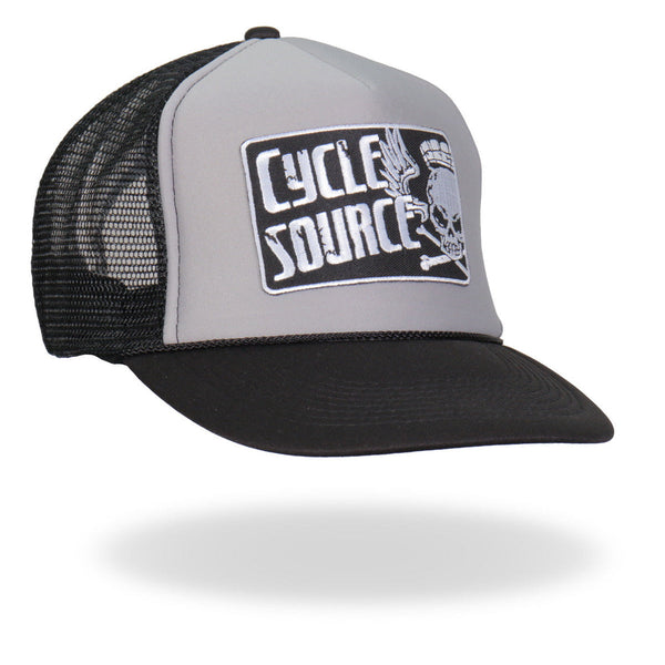 Hot Leathers CYA1006 Official Cycle Source Logo Snapback Trucker Hat ...