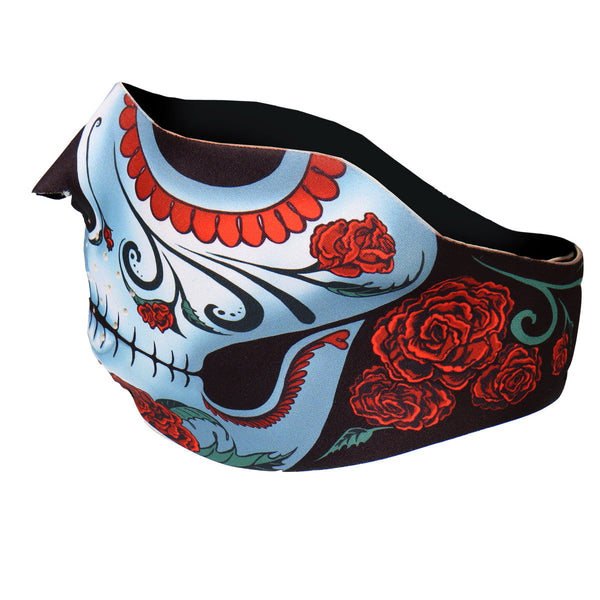 Hot Leathers FMB1005 Calavera Half Face Mask– HighwayLeather