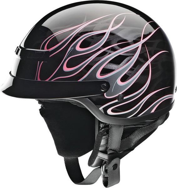 Z1R Nomad Hellfire Black Pink Helmet | HighwayLeather