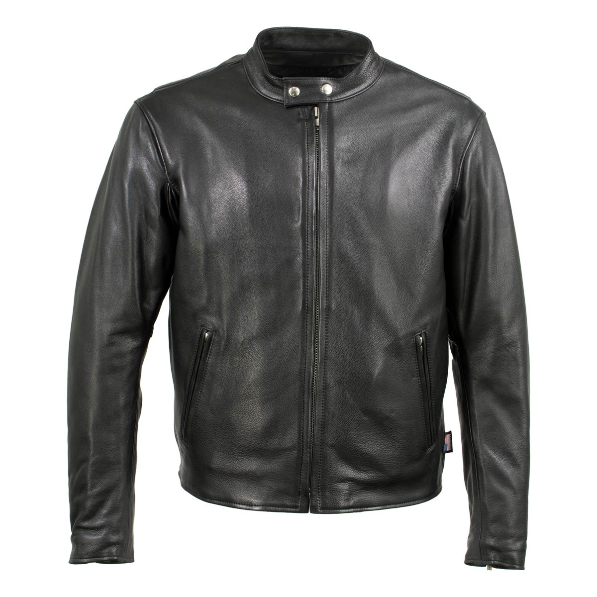 Hot Leathers JKM5006 USA Made Men's 'Rumble' Black Premium Leather ...