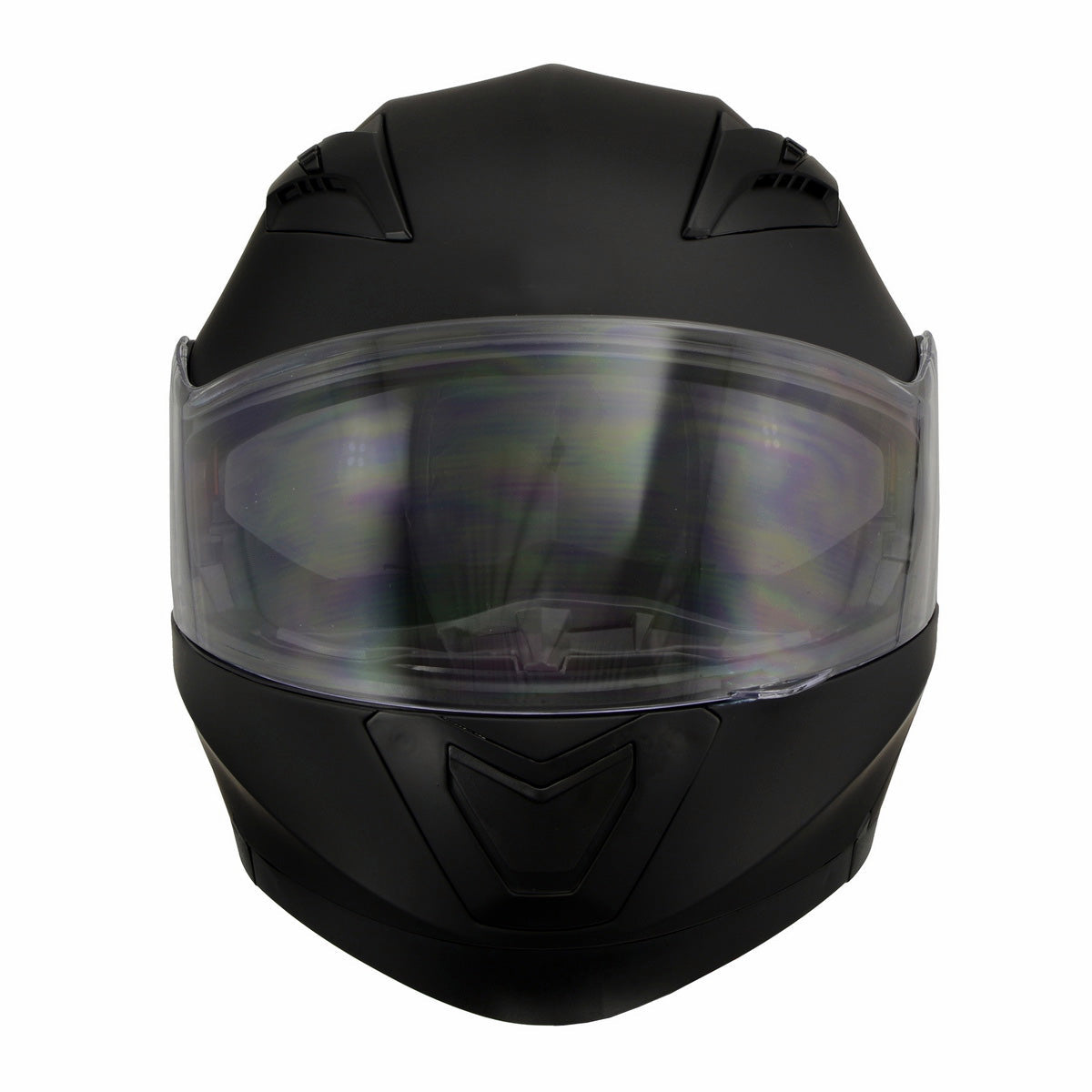 MATTE MPH9803DOT BLACK MODULAR Helmet with Drop Down Visor– HighwayLeather