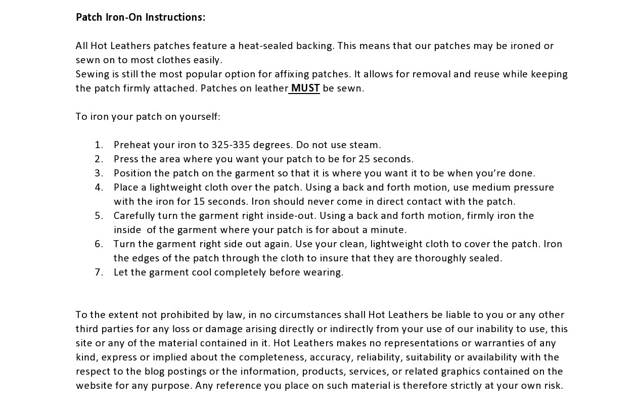 Hot Leathers PPL9498 Respect Is Earned 4"x1" Patch | HighwayLeather