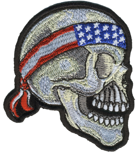 PATCH PROFILE SKULL-PPA1362 : 3" | HighwayLeather