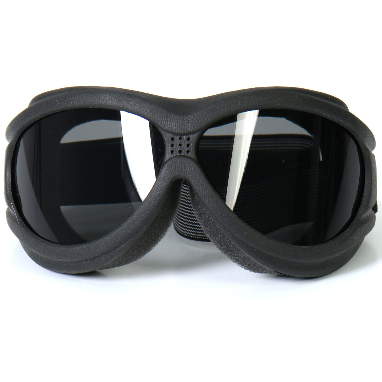 Hot Leathers SGG1001 Big Ben Riding Goggles with Smoke Lenses ...