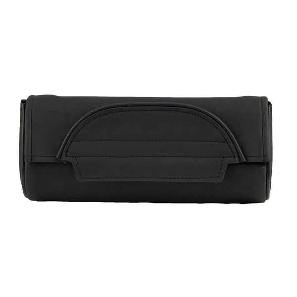 Milwaukee Leather SH621 Black PVC Motorcycle Tool Bag with Velcro ...