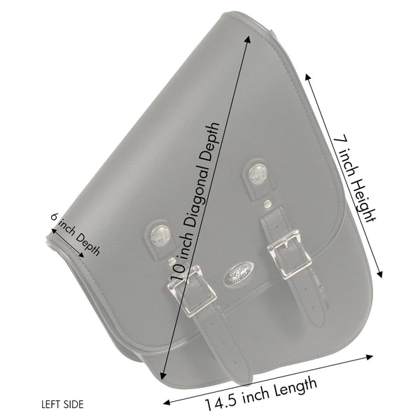 Milwaukee Performance SH640 Black Left Side Tall Slanted PVC Swing Arm ...