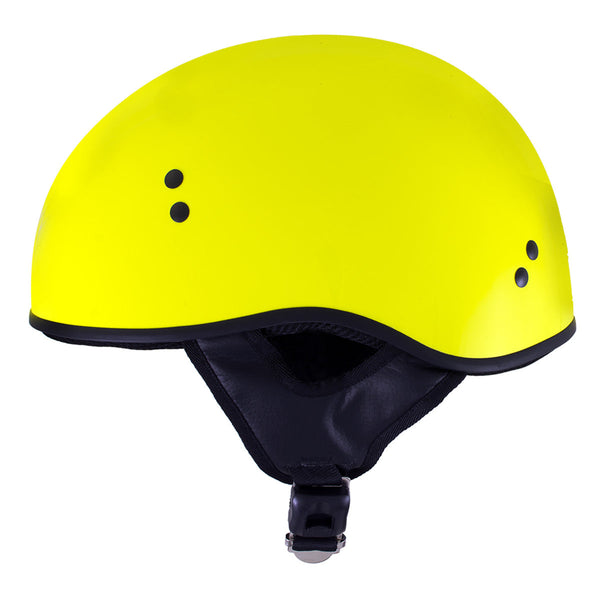 Milwaukee Helmets T68 'The O.G.' Hi-Vis Neon Yellow Motorcycle DOT ...