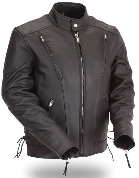 Classic Vented Leather Jacket– HighwayLeather