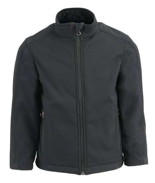 Kids Waterproof Lightweight Zipper Front Soft Shell Jacket | HighwayLeather