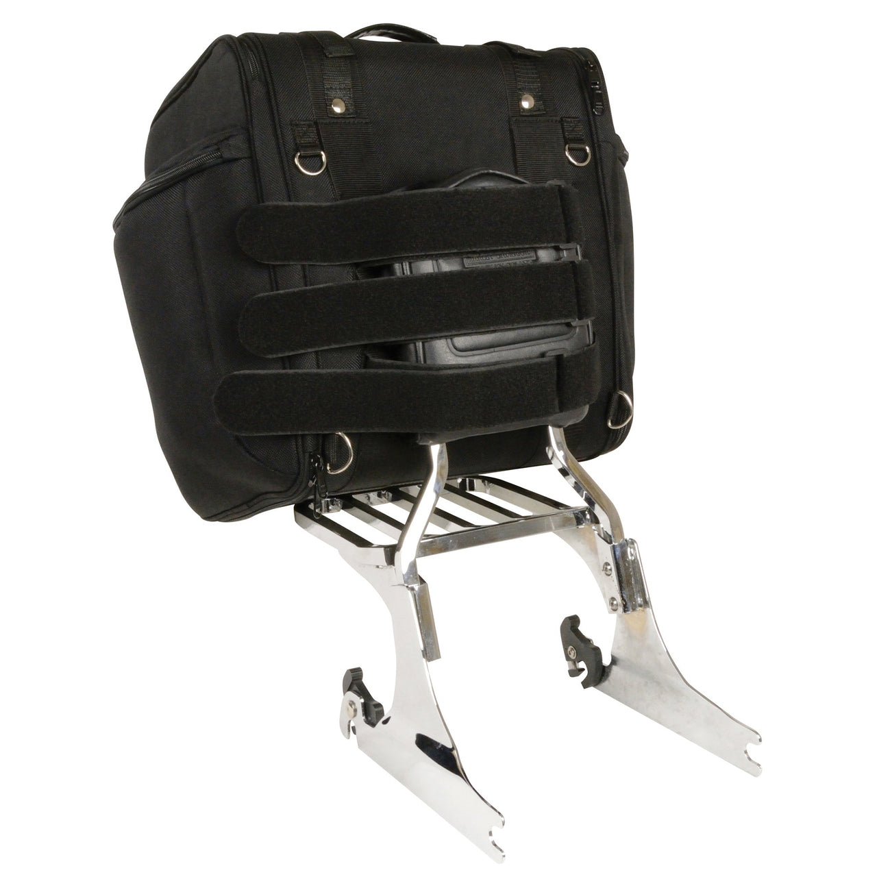 Medium Textile Back Rest Sissy Bar Rack Bag (14X16X11)– HighwayLeather