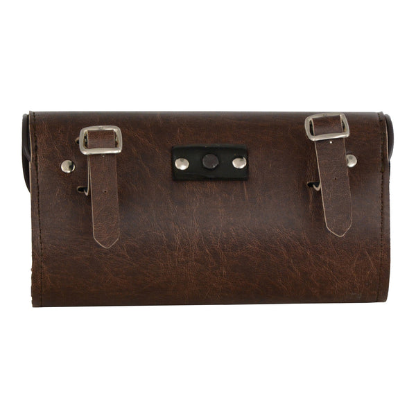 Large Antique Brown PVC Windshield Bag (10X4.5X3.5)– HighwayLeather