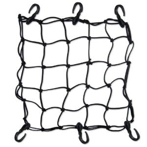 Heavy-Duty 15" Cargo Net for Motorcycles, ATVs - Stretches to 30 ...