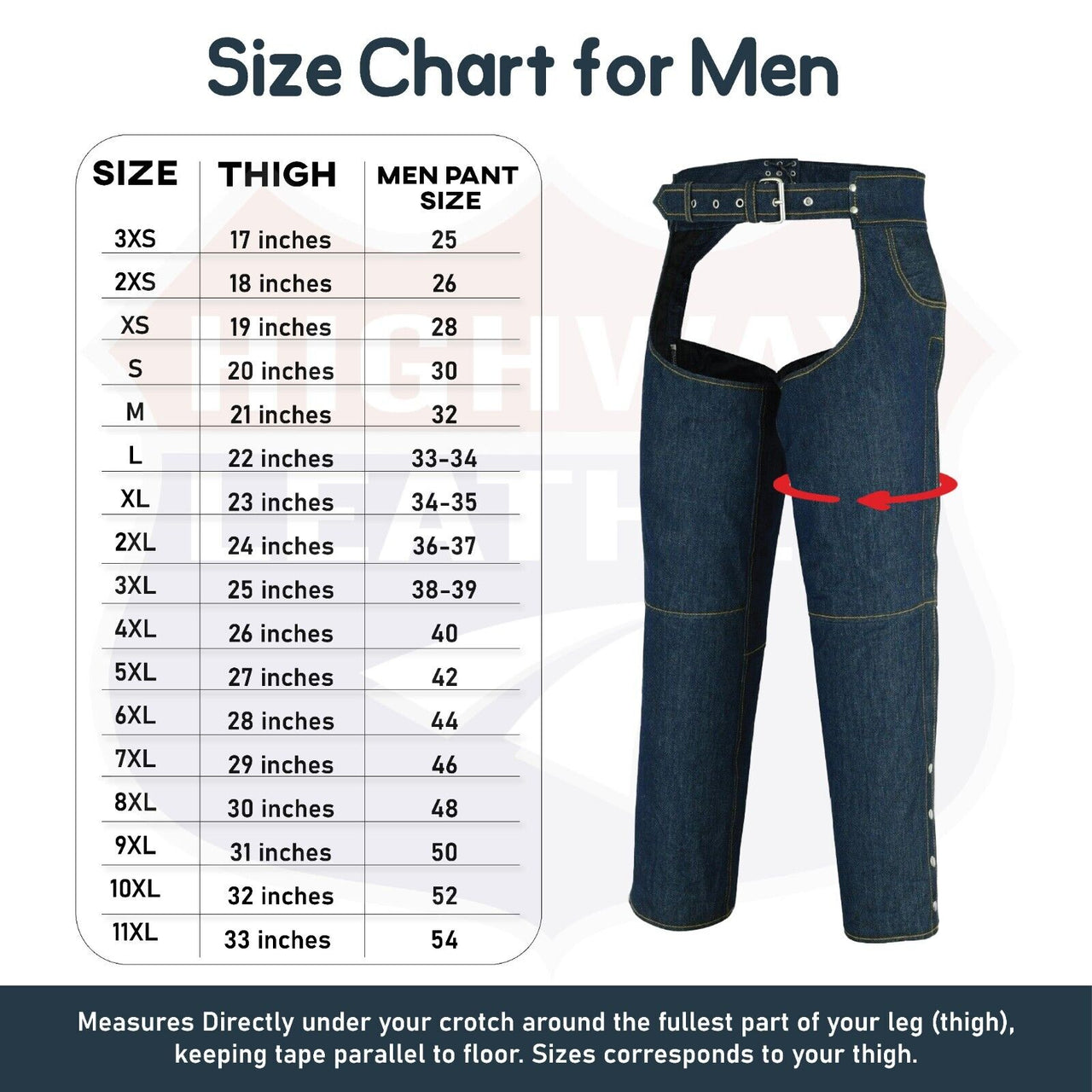 BLUE Denim Chap lightweight Motorcycle Style Riding Chaps - Blue PRIDE ...